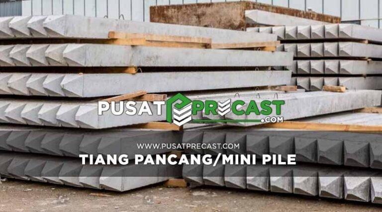Harga Tiang Pancang Mini Pile Beton Mei 2026 - Segitiga & Bulat